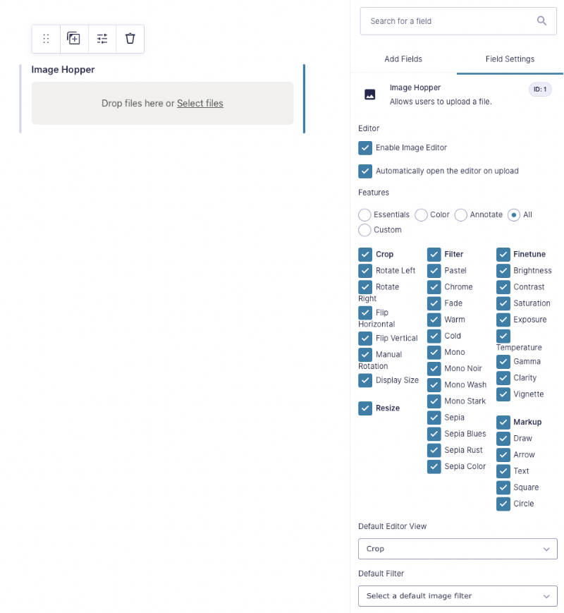 Editor Docs: Learn how to install and configure Image Hopper
